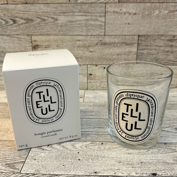 diptyque | Accents | Diptyque Empty Glass Candle Jar Tilleul | Poshmark